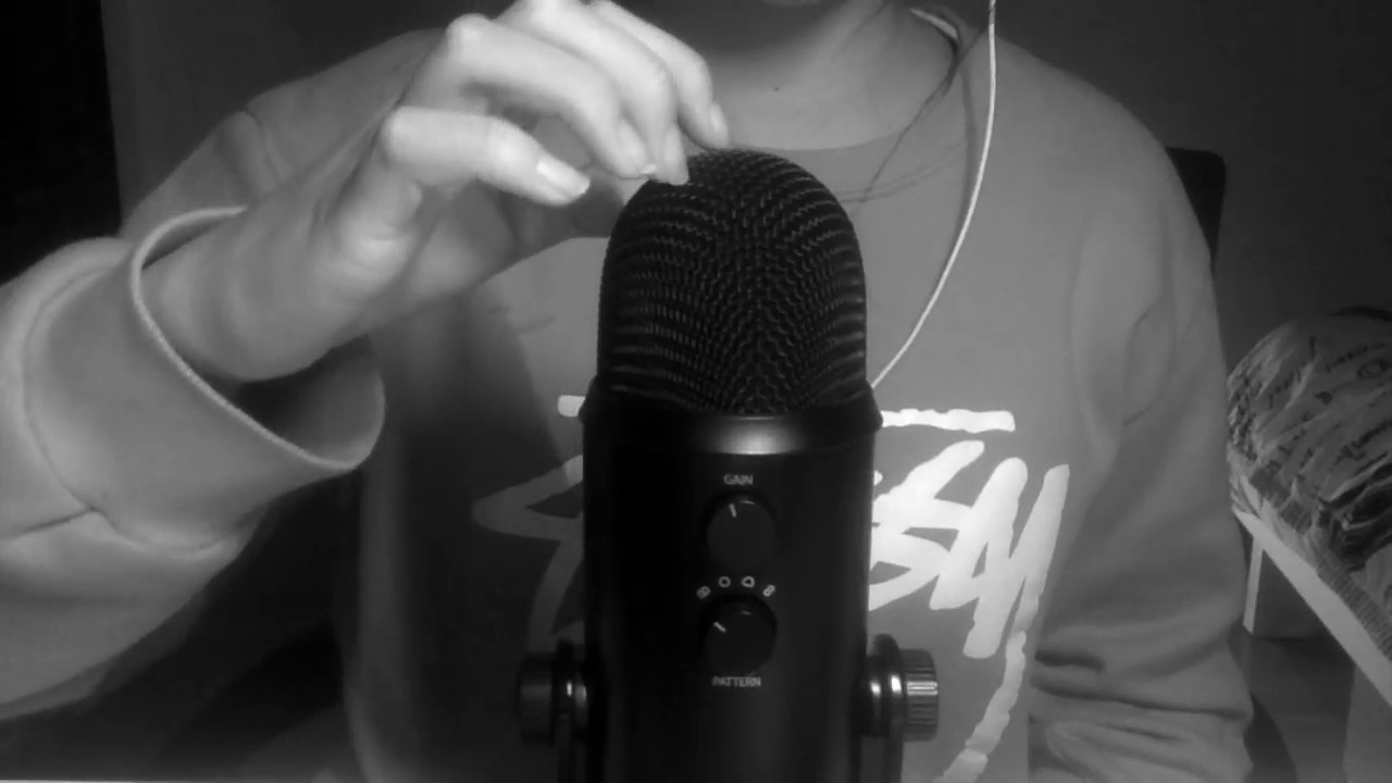 asmr playing w/ microphone (no talking) | scratching, cupping & tapping ...