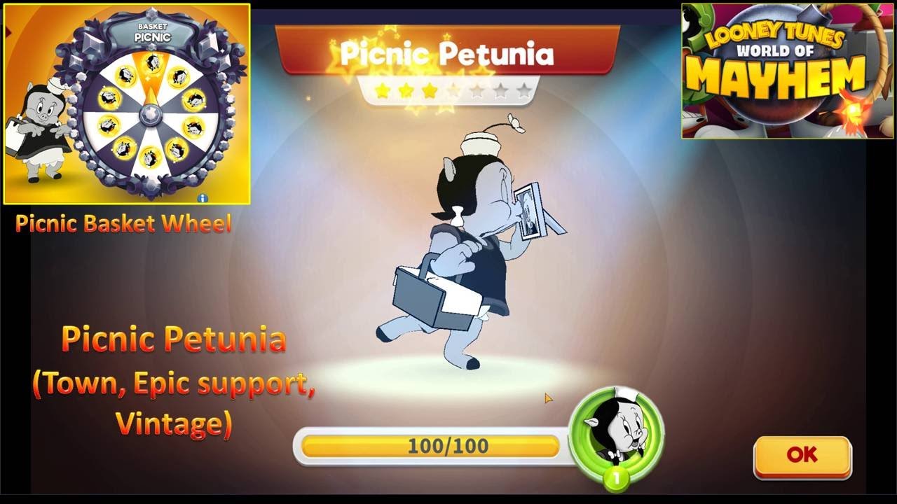 Looney Tunes World of Mayhem - Unlock Picnic Petunia (Epic Support ...
