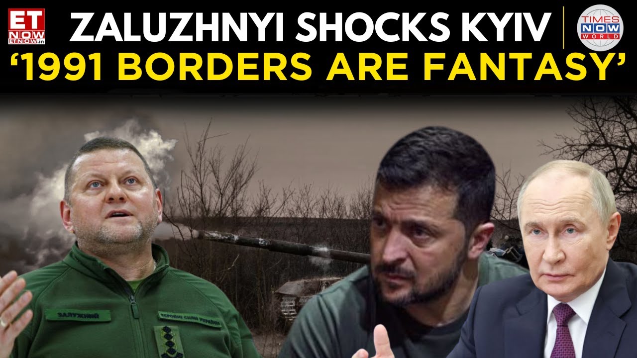 Zaluzhnyi: Ukraine’s 1991 Borders Are a ‘Fantasy’, Only Tech Can Win ...
