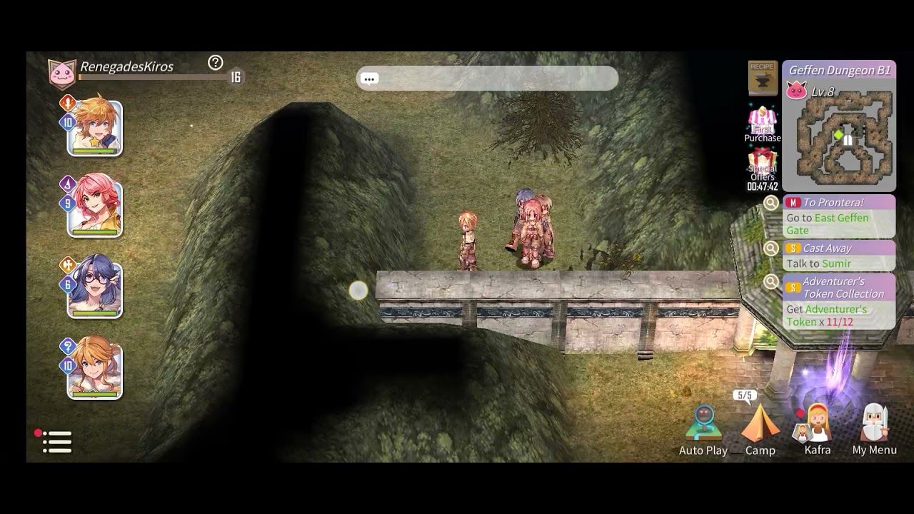 RO The Treasure Spot On Geffen Dungeon B1 Kiros - YouTube