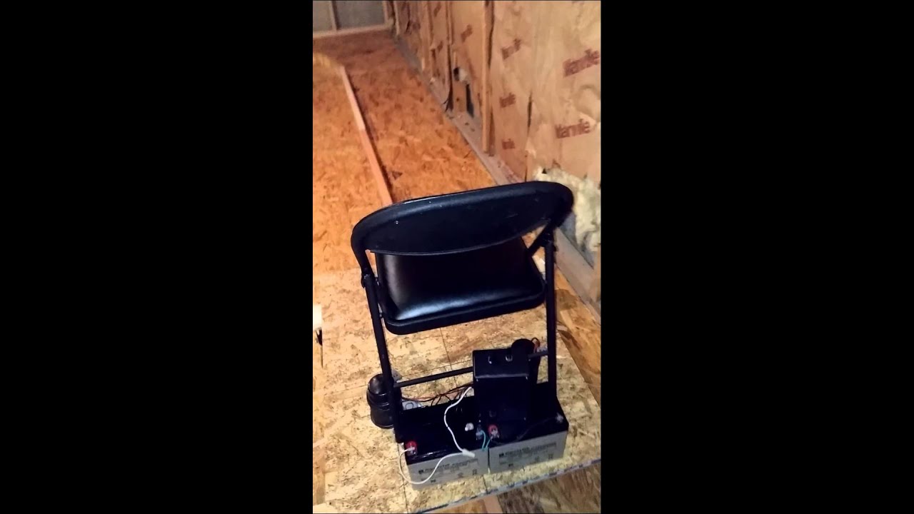 Home-built Dark Ride Test Track - YouTube