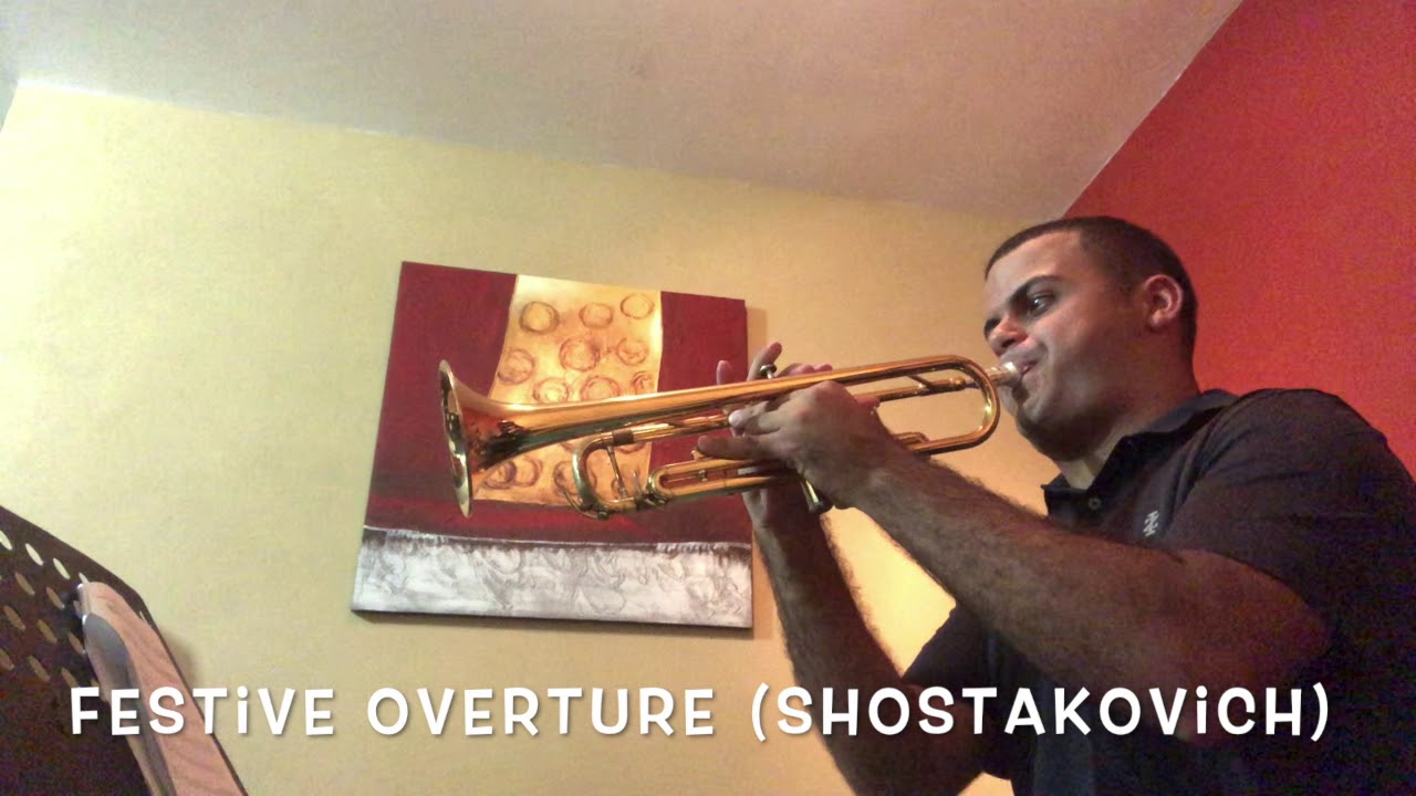 USMC MEOP Audition Michael A. Olivieri - Festive Overture (Shostakovich ...