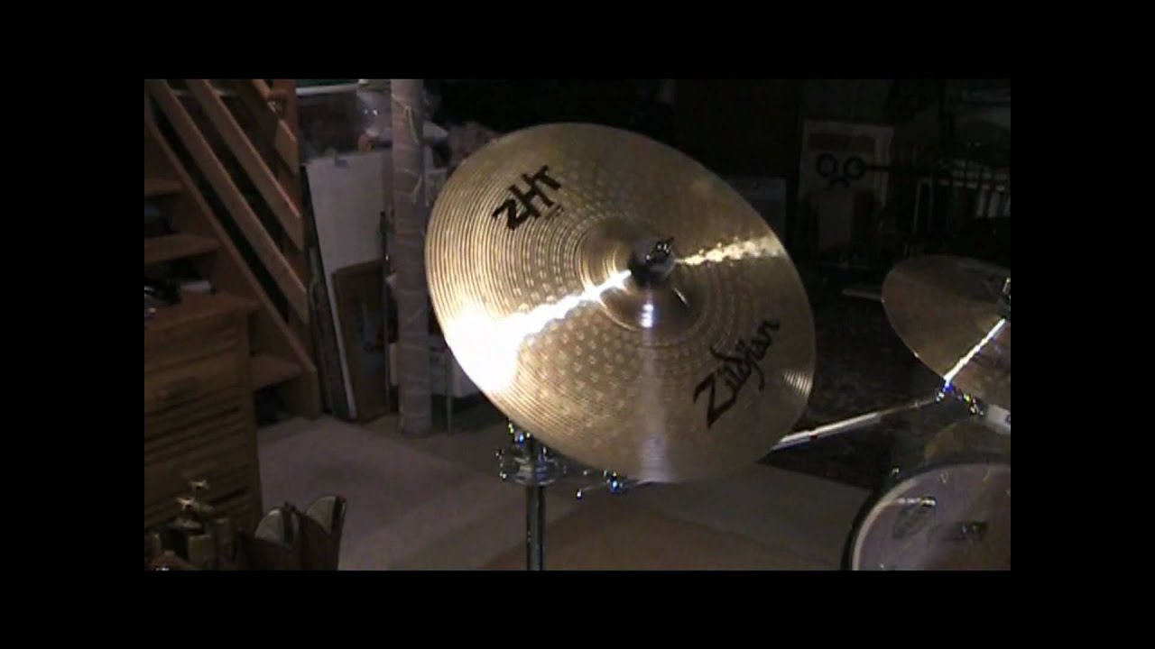 zildjian ZHT 14 in. fast crash "test" - YouTube