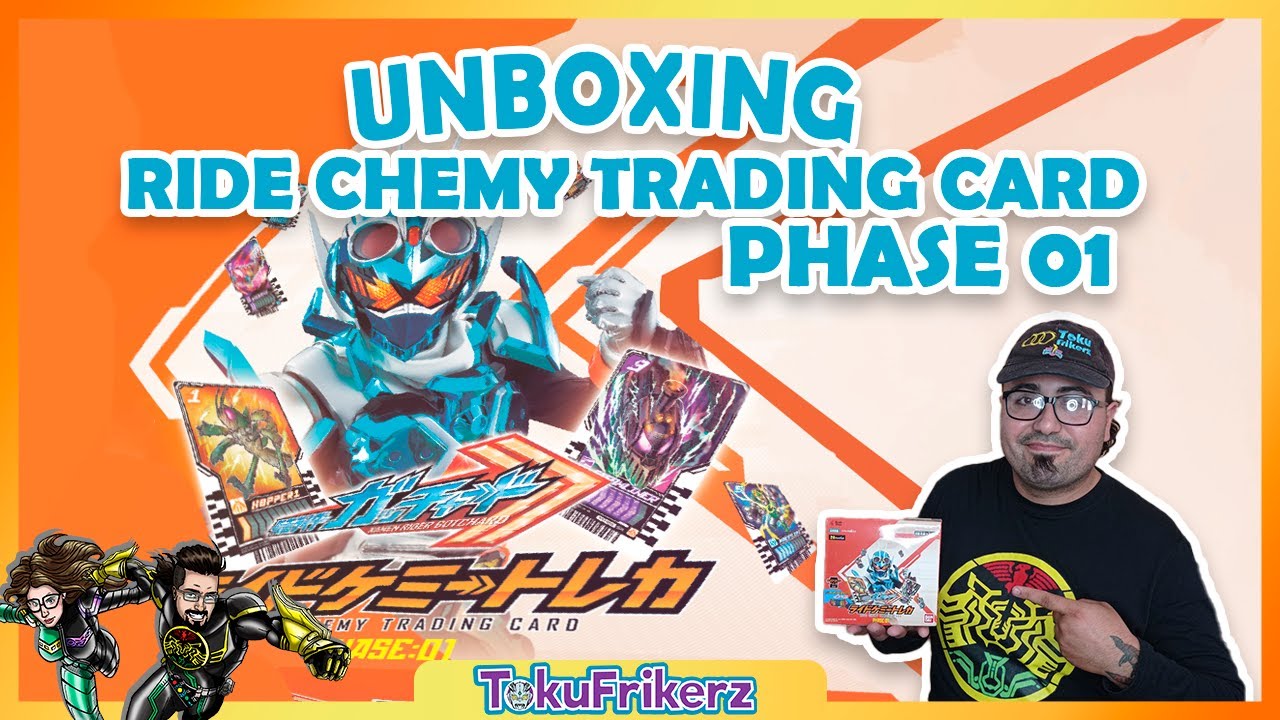 Ride Chemy Cards Phase 01 Unboxing | Kamen Rider Gotchard - 仮面ライダーガッ ...