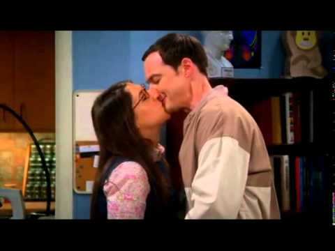 Sheldon kisses amy! ( the big bang theory ) Sheldon's date night. Season 7 episode 19