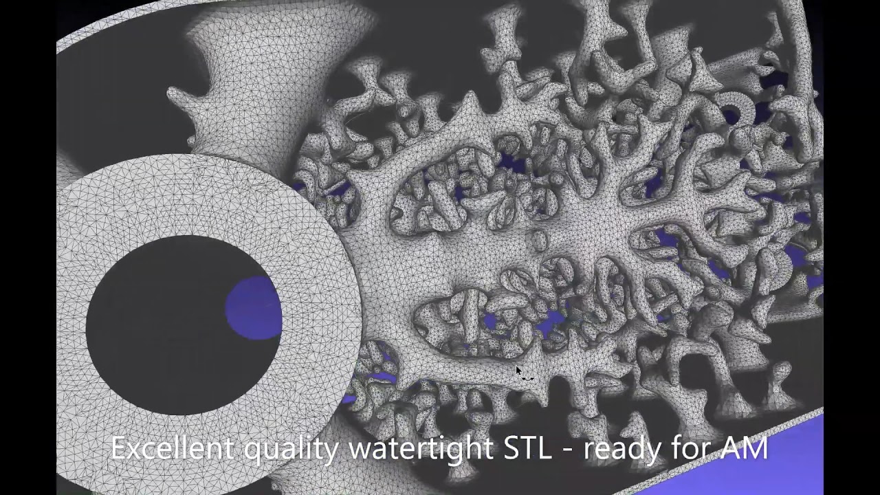 EVOK3D - CogniCAD generative design heatsink demo - YouTube