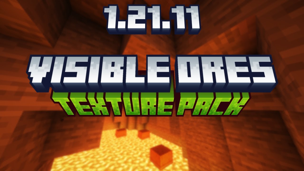 How To Download & Install Visible Ores Texture Pack in Minecraft 1.21. ...