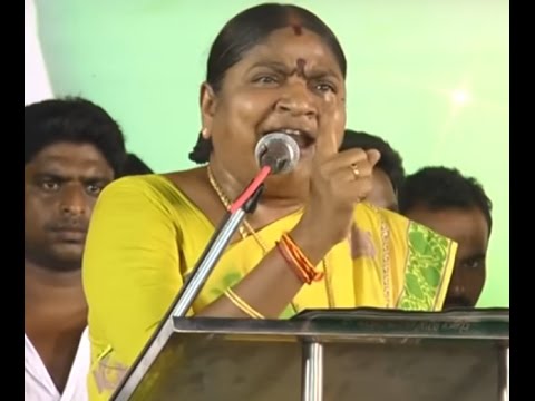 OPS ஒரு சண்டாளப் பாவி | ADMK Valarmathi Controversial Speech on ...
