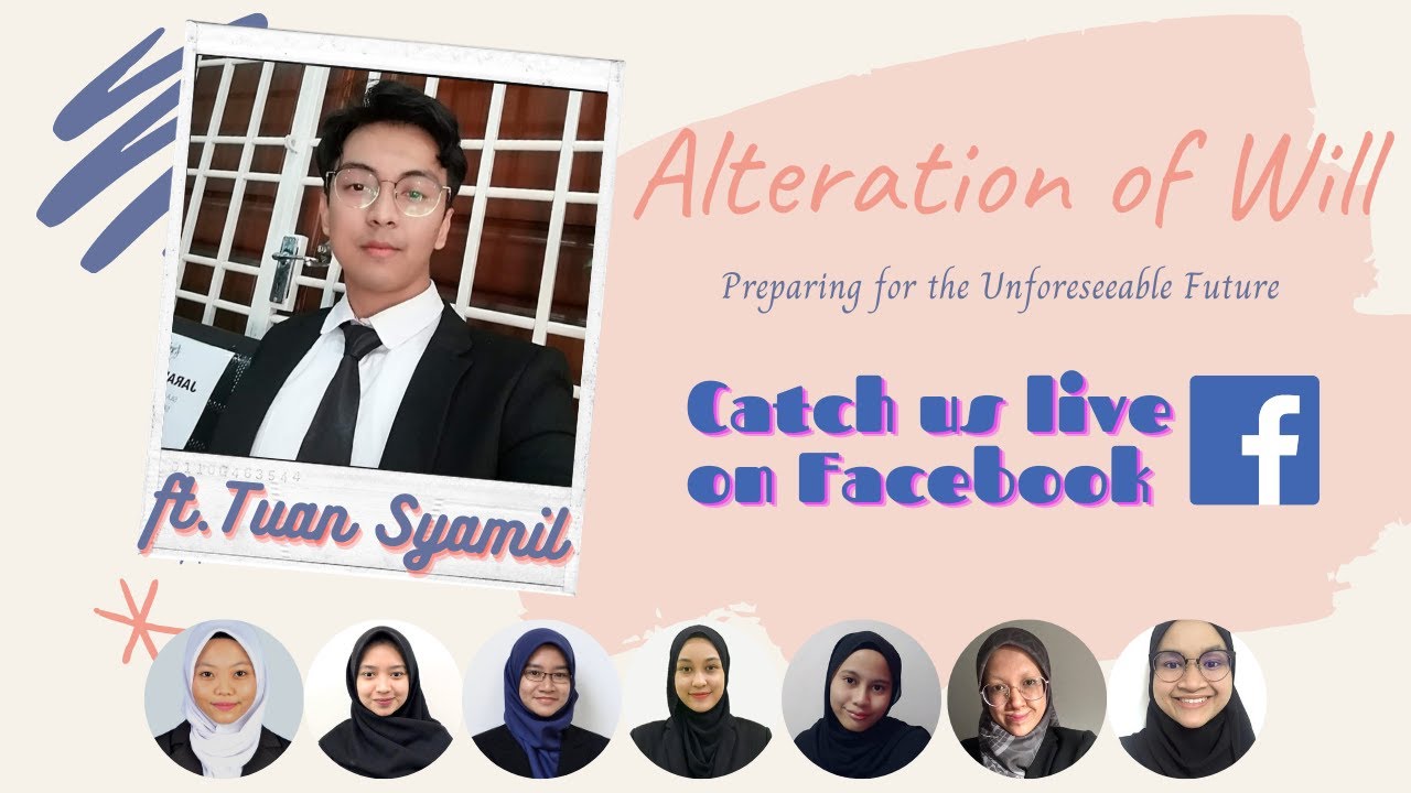 Alteration of Wills: Preparing for the Unforeseeable Future - YouTube