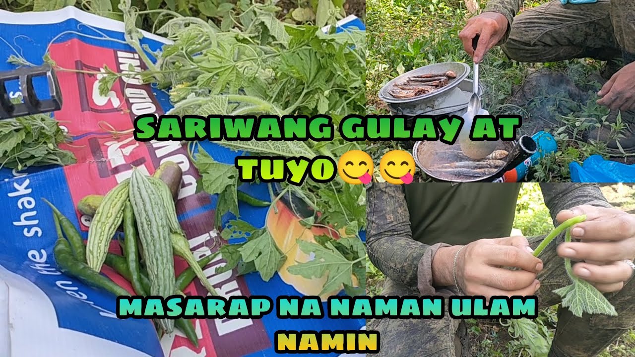 sariwang gulay at tuyo😋😋/lutong sundalo - YouTube