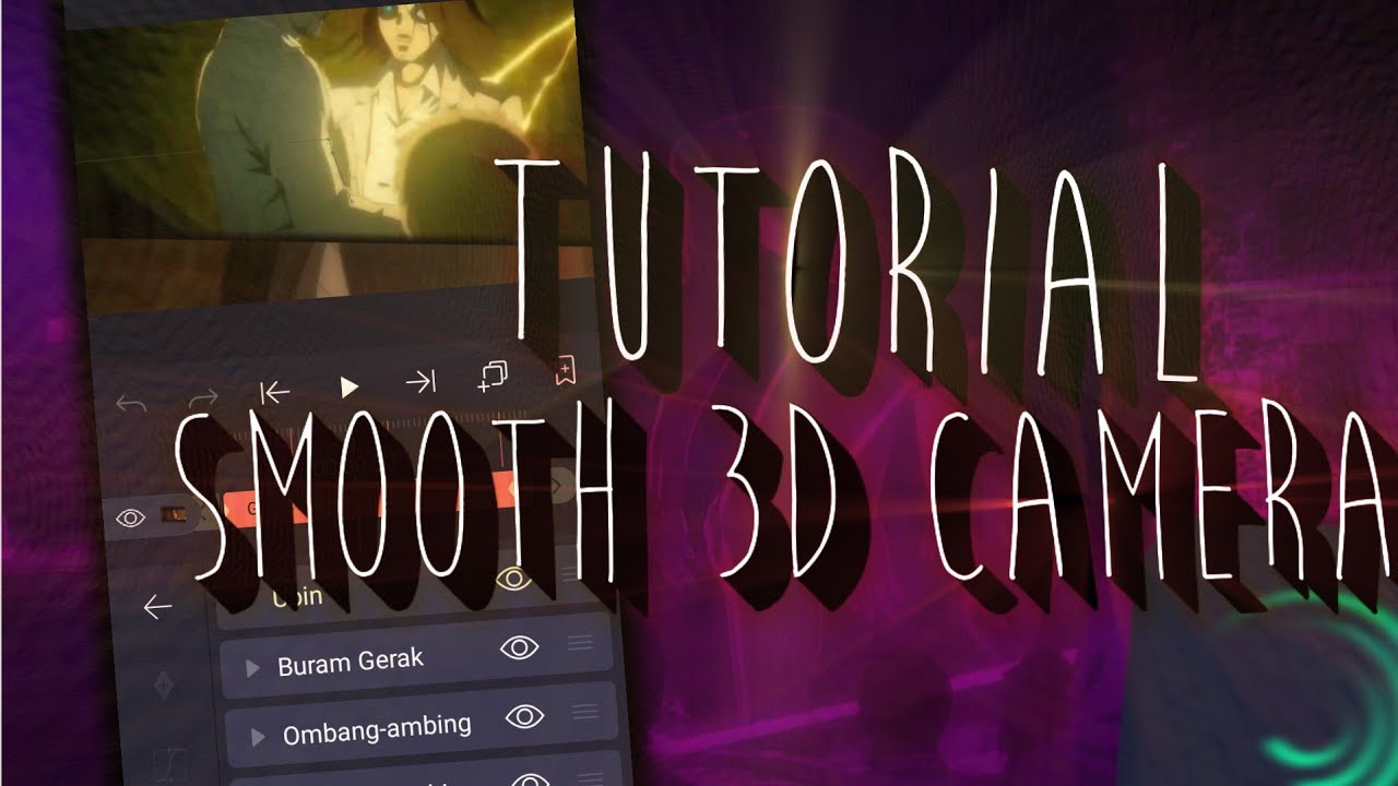 Tutorial Smooth 3D Camera in ALIGHT MOTION - YouTube