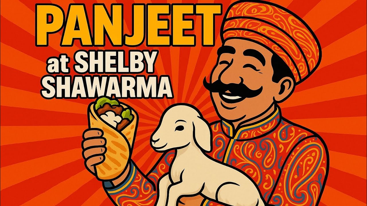 PANJEET REVIEWS SHELBY'S SHAWARMA! (GOATs Would Approve) 🐐🌯 - YouTube