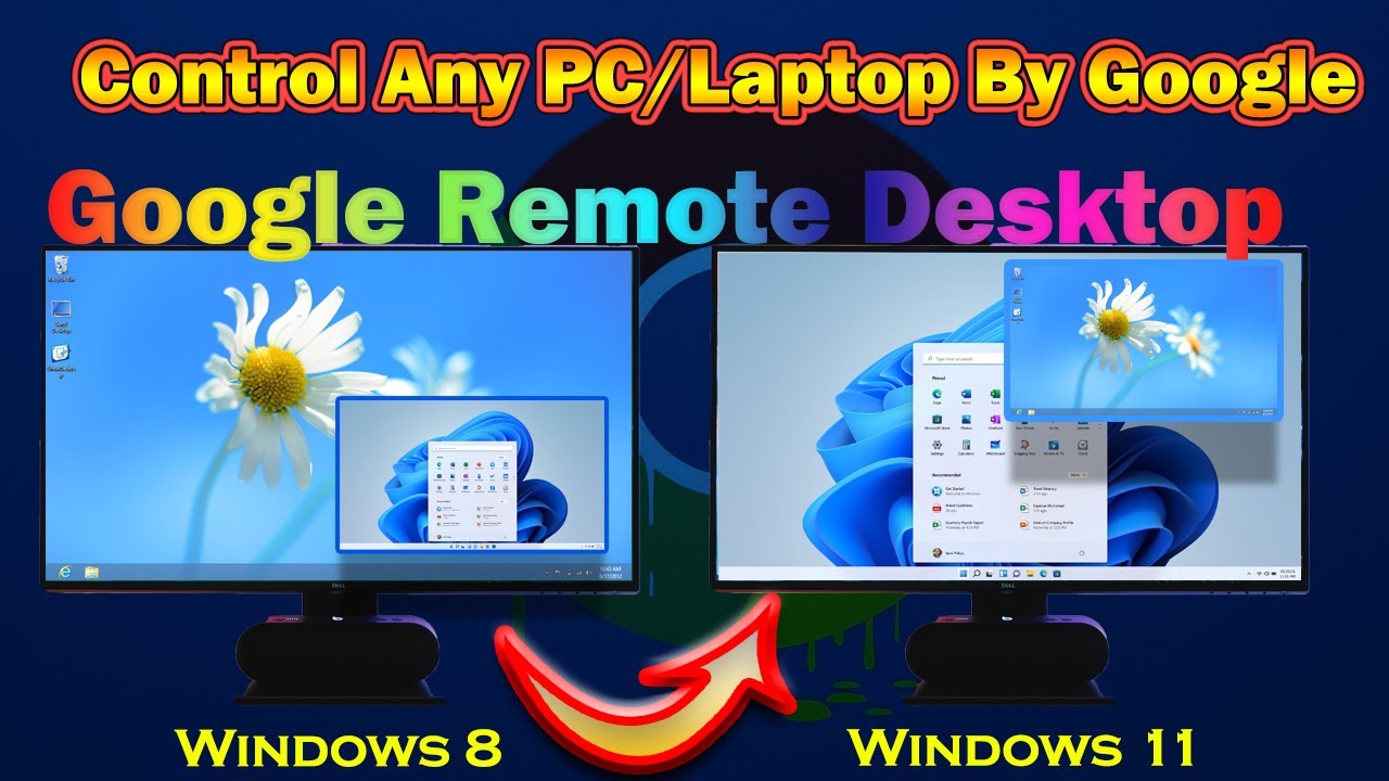 Access Your Pc or Laptop from Anywhere with Google| Control Your PC ...