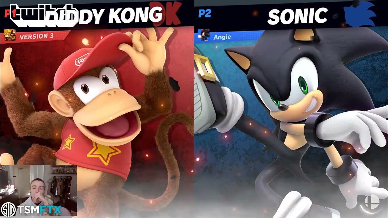 Tweek (Diddy Kong, Wolf) vs Sonix (Sonic) | 09 Nov '22 - YouTube