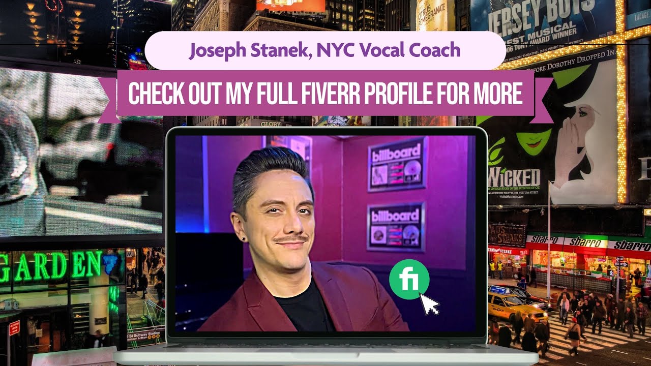 Joseph Stanek Vocal Coach Fiverr Pro Services - YouTube