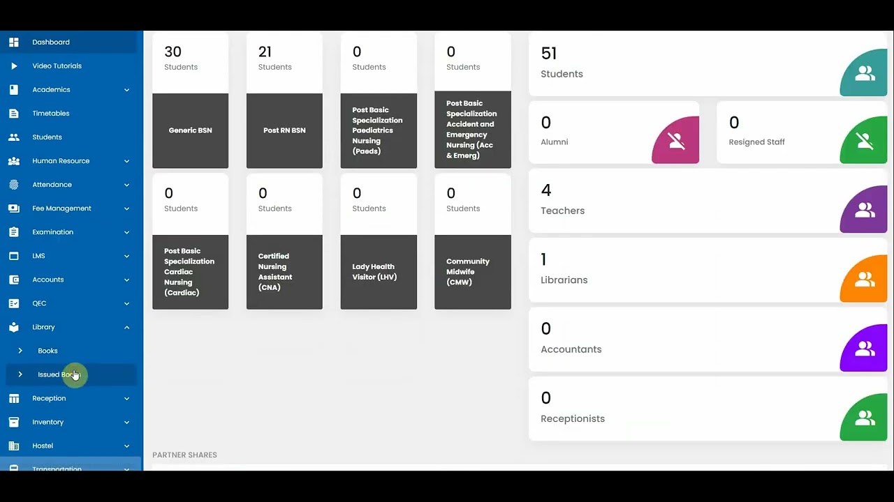 Step-13 | LIBRARY | Books | Issue system | Reports - YouTube