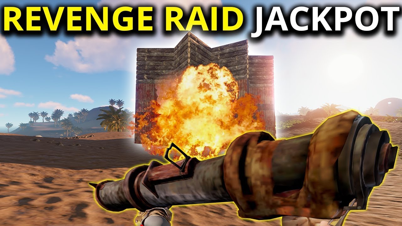 WIPE DAY REVENGE RAID JACKPOT! - Rust Survival Gameplay 1/4 - YouTube