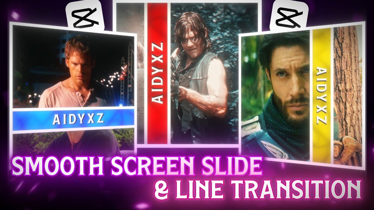 How To Make Smooth Screen Slide & Wipe Transition | CapCut Tutorial ...