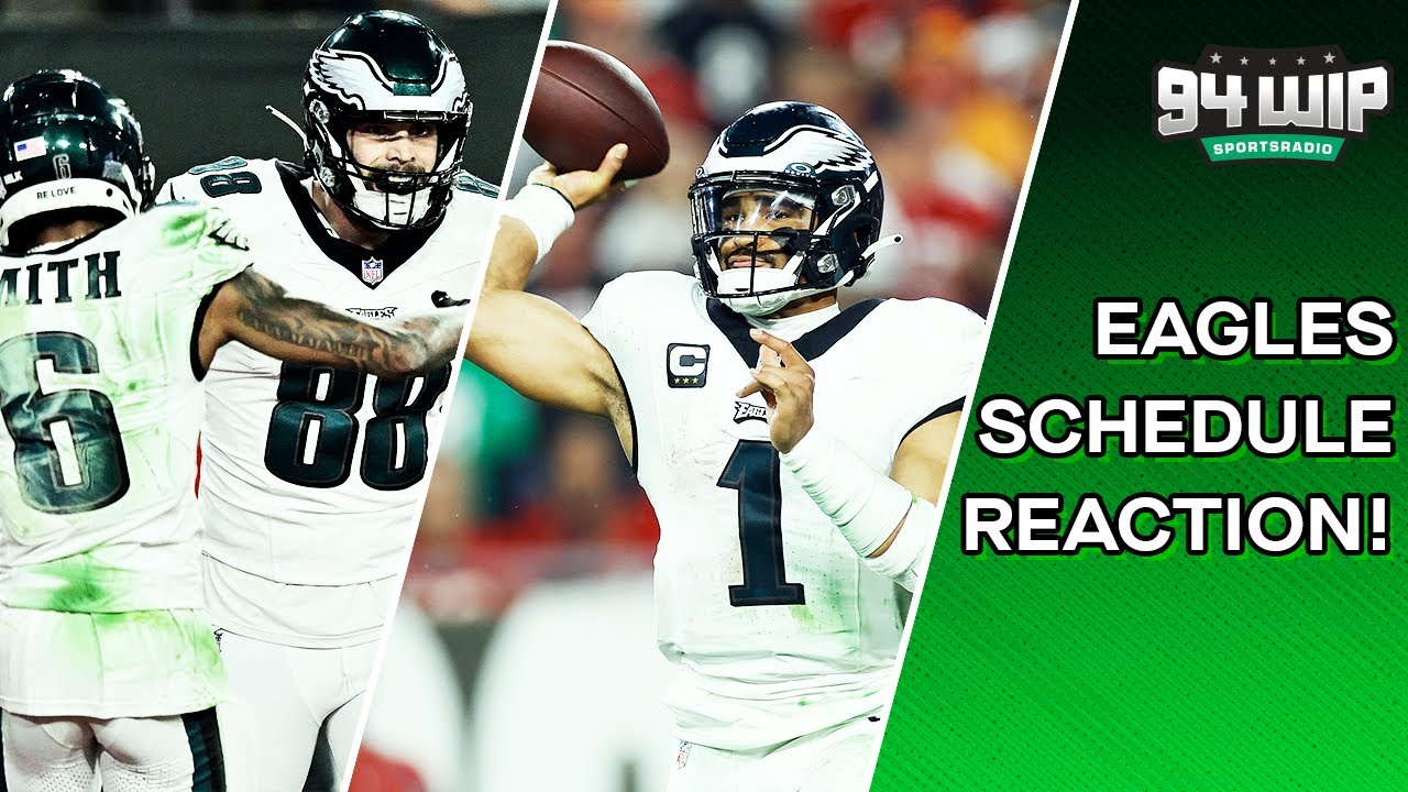 The Eagles Have An Easier Schedule In 2024 | WIP Morning Show - YouTube