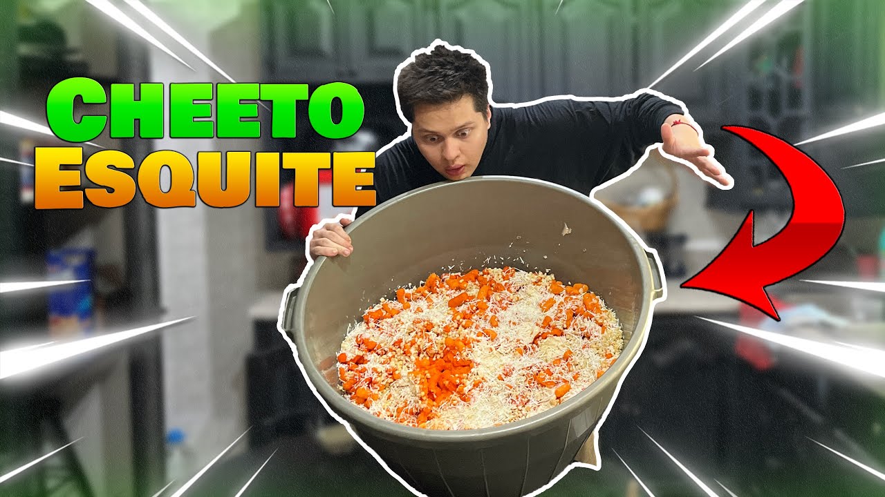 HACIENDO EL CHEETO ESQUITE MÁS GRANDE DEL MUNDO! - YouTube