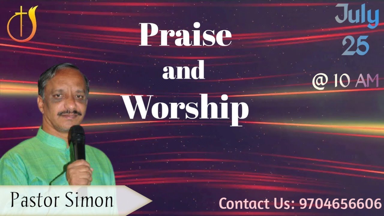 Sunday Service || Pastor Simon || CGI || 25/07/2021 - YouTube