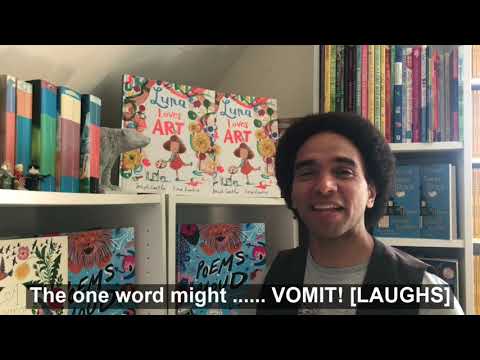 Joseph Coelho in Fife - VirtualYAY - How to Write One Word Poems - YouTube
