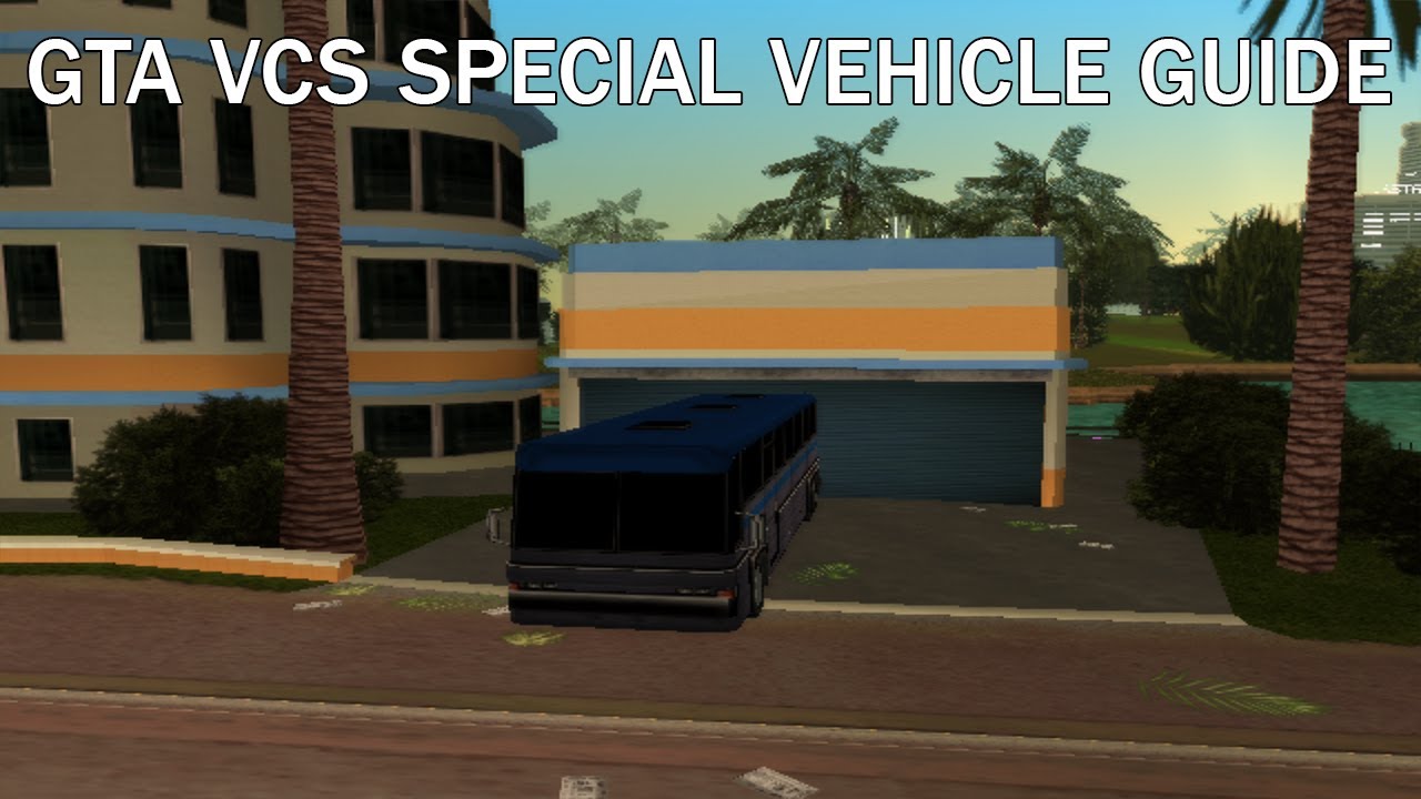 GTA VCS Special Vehicle Guide: H Coach - YouTube