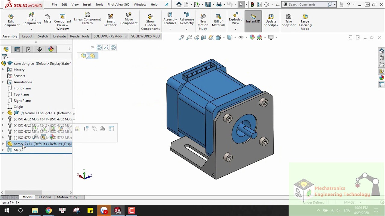 Renaming parts in Solidworks - YouTube