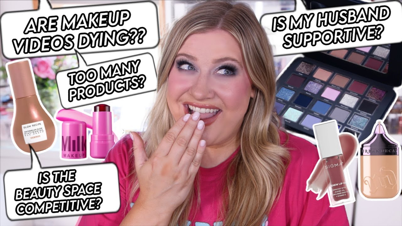 AM I DONE WITH MAKEUP CONTENT? SPILLING SOME INFLUENCER SECRETS! - YouTube