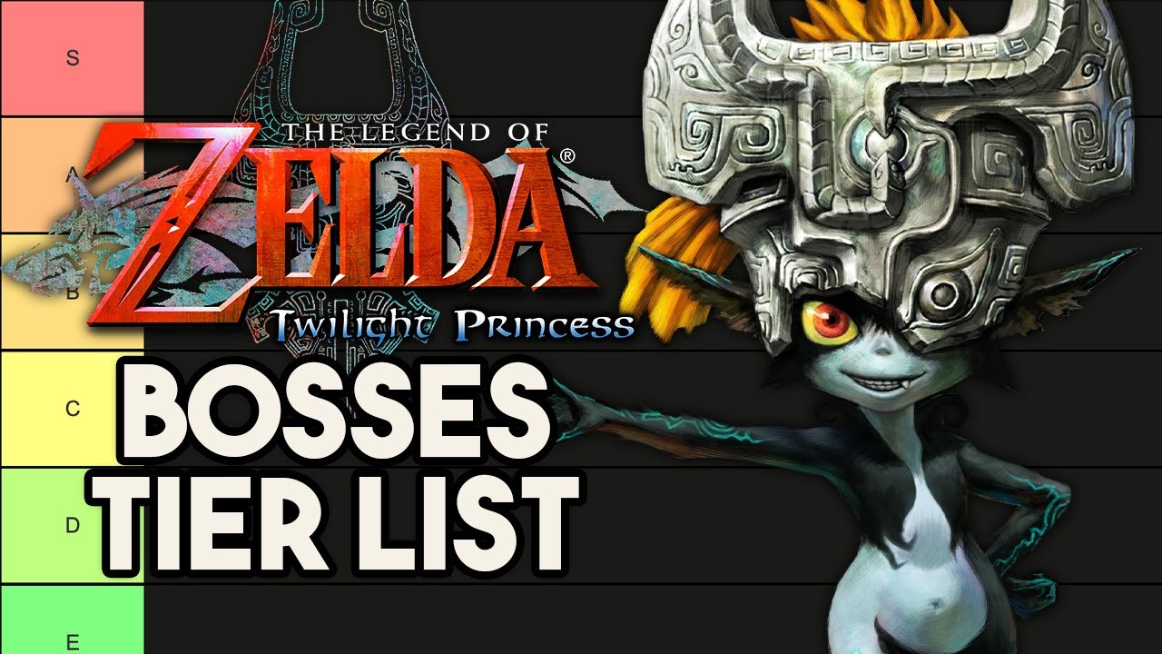 The Legend Of Zelda: Twilight Princess Bosses Tier List - YouTube