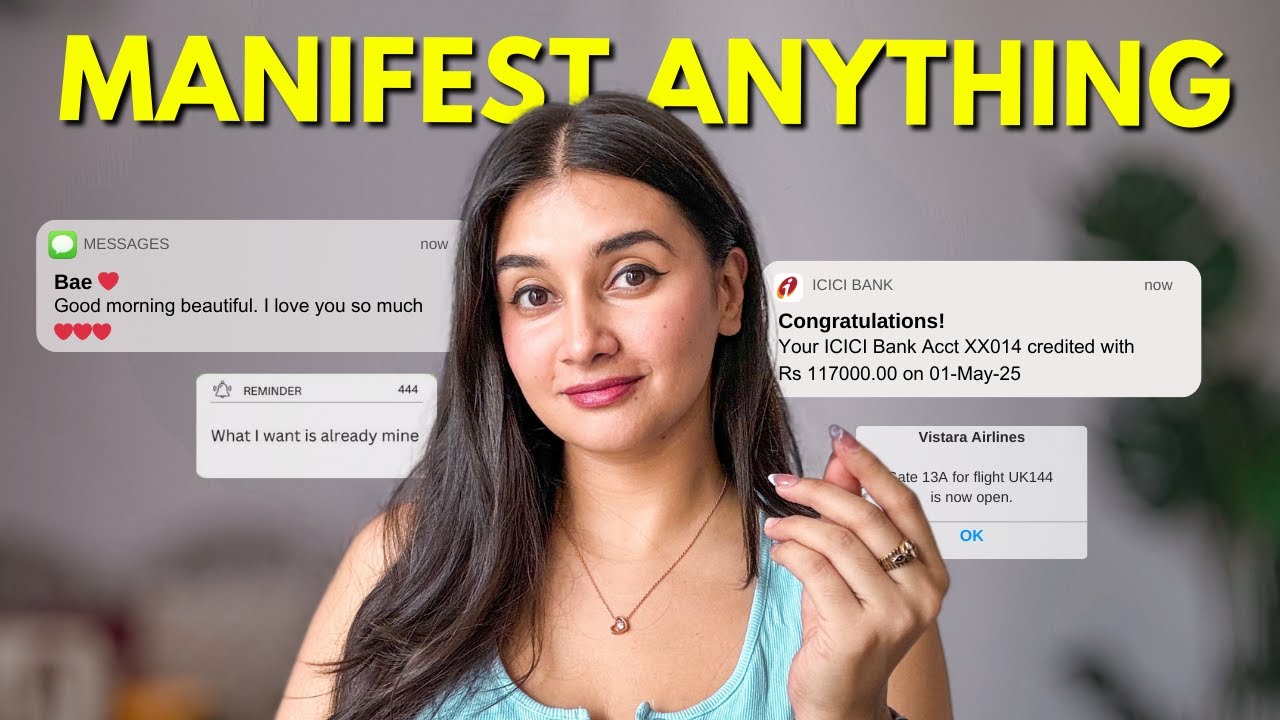 How I MANIFEST Anything I Want 8 Manifestation Techniques You NEED To ...