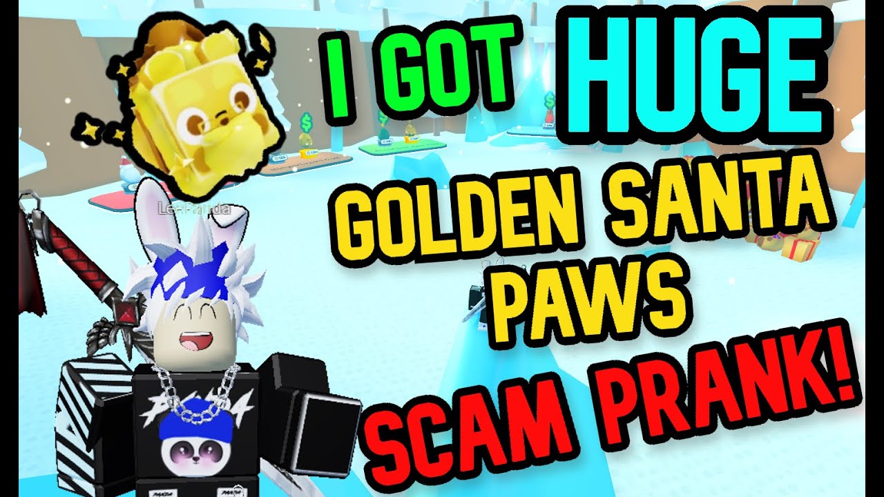 GOLD HUGE SANTA PAWS! SCAM PRANK! + MORE HUGE FESTIVE CAT | Pet ...