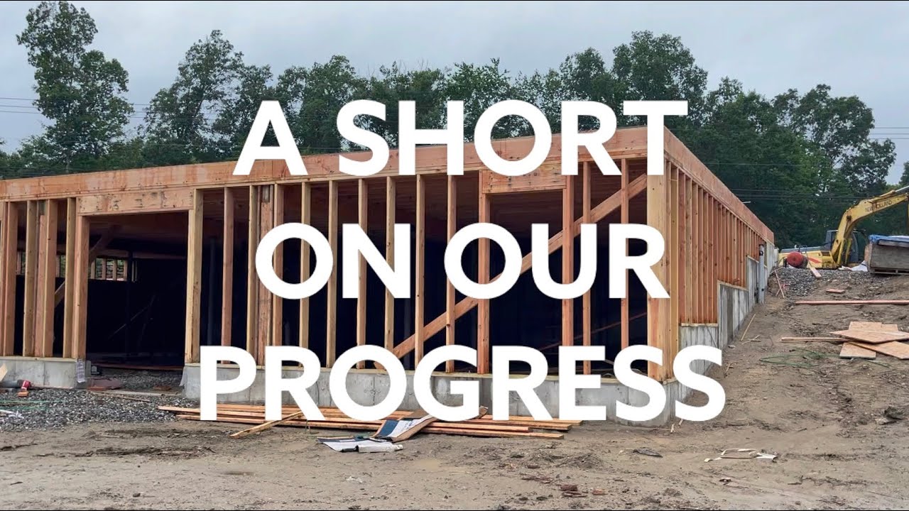 Check out our house progress since May - YouTube