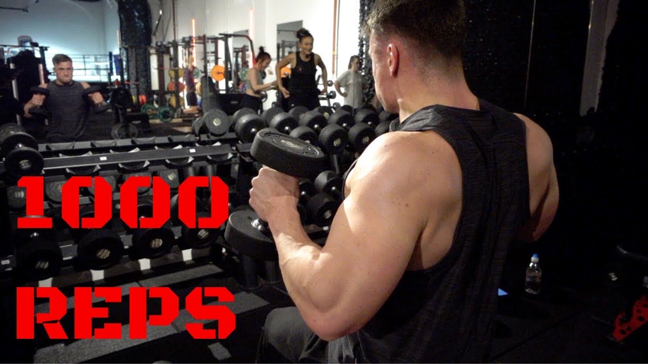1000 REP ARM WORKOUT - FOR BIGGER ARMS - YouTube