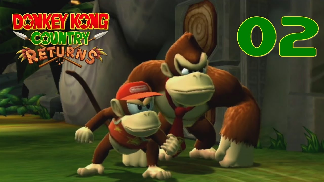 Donkey Kong Country Returns - Episode 2: Tiki Trouble - YouTube