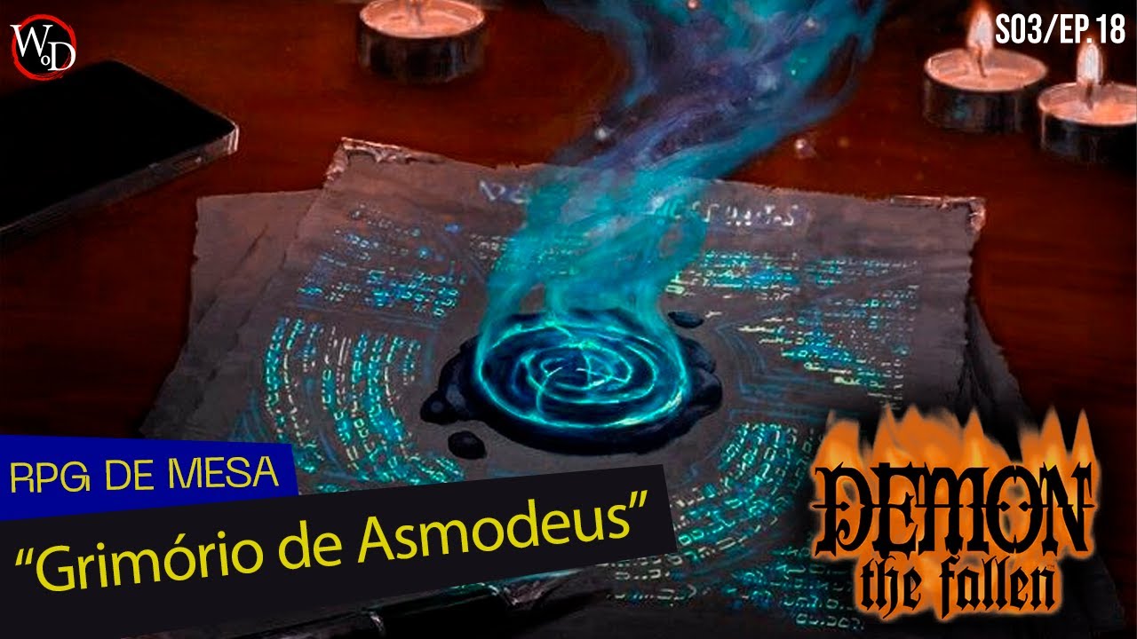 Cidade dos Anjos 🪽 RPG Ep. 18 - Demon The Fallen 💙 Demônio A Queda ...