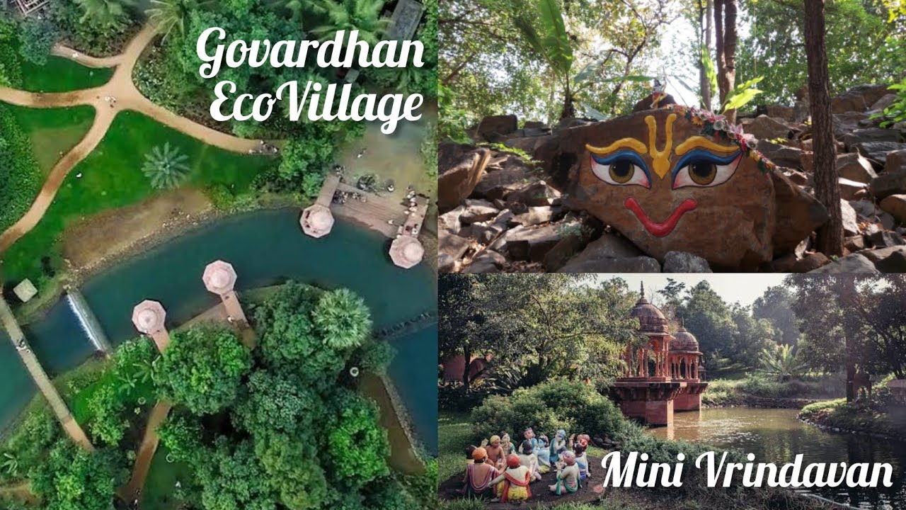 Vrindavan Experience at Govardhan Eco Village, Pune | GEV Tour | Radhe ...