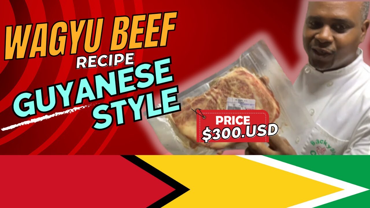 how to cook wagyu Beef guyanese style - YouTube