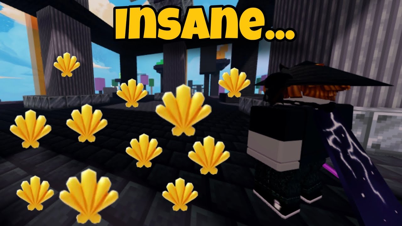 How To Get SHELLS QUICKLY In ROBLOX BEDWARS! - YouTube