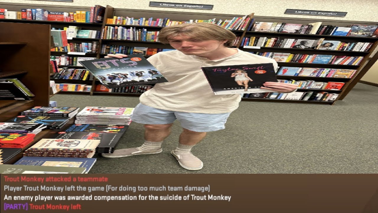 Trout Monkey Situation is Crazy - YouTube