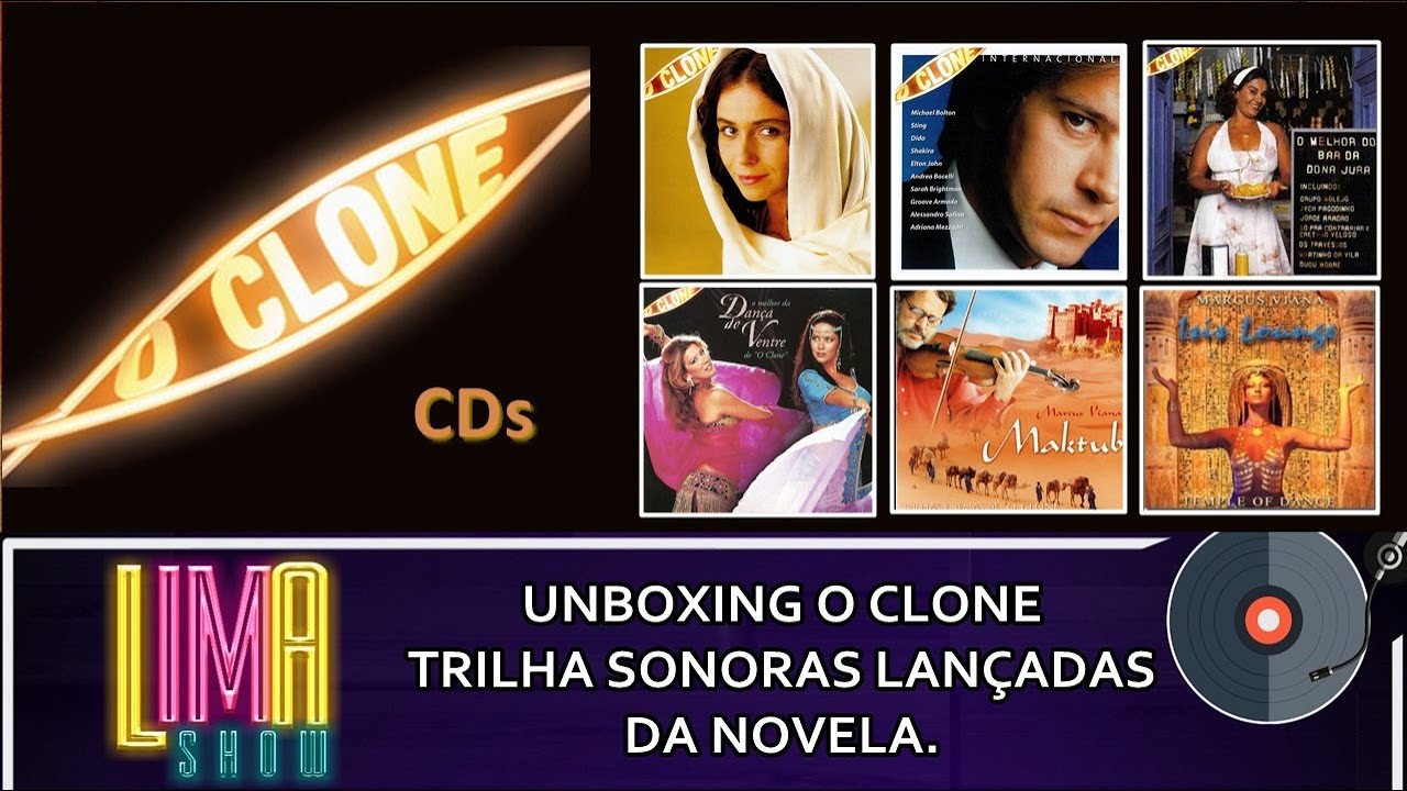 UNBOXING: Trilha Sonora O Clone CD Nacional, Internacional e ...