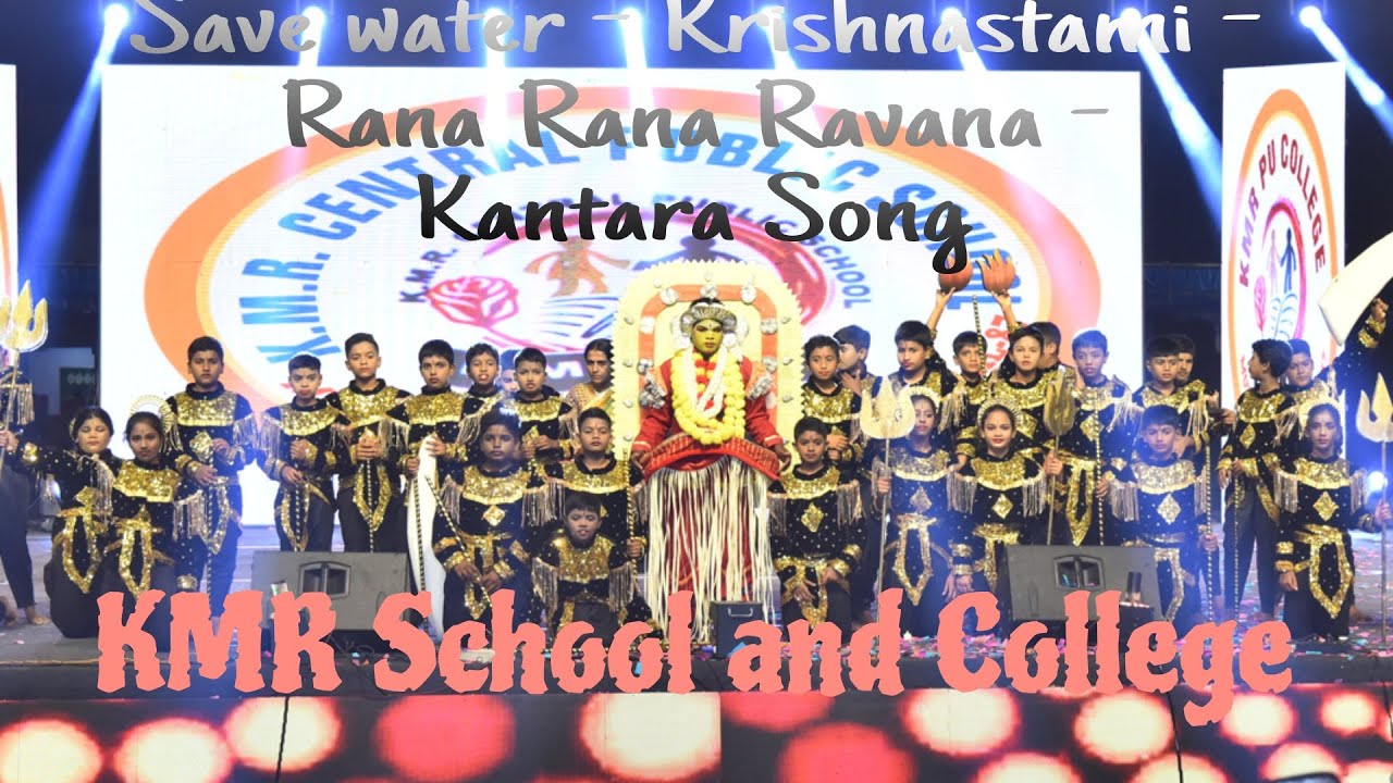 Save water - Krishnastami song - Rana Rana Ravana - Kantara song | KMR ...