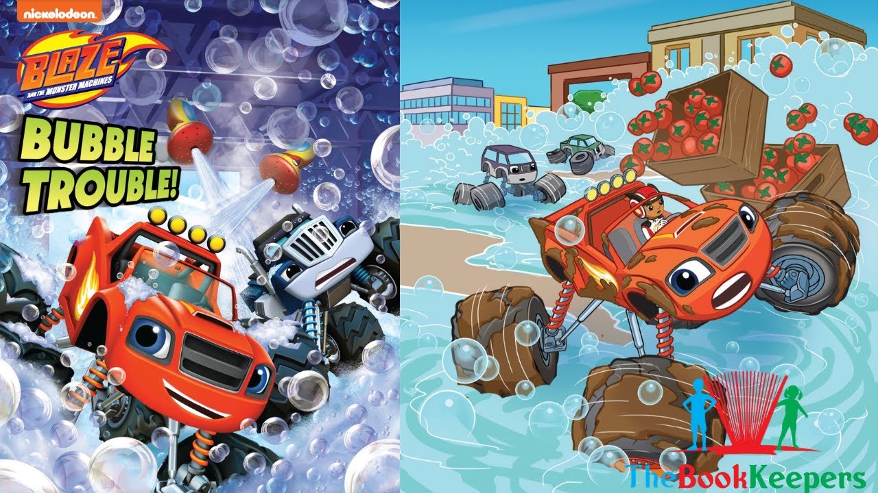 🏎️🫧🫧 Kids Book Read Aloud: Nickelodeon Blaze and The Monster Machines ...