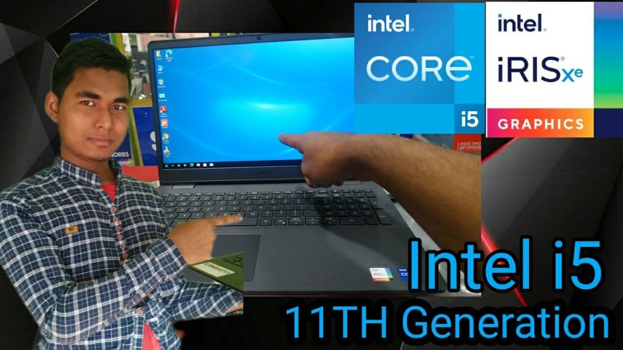Dell inspiron 15 । i5 11Gen intel iris Xe Graphics Think & Liting ...