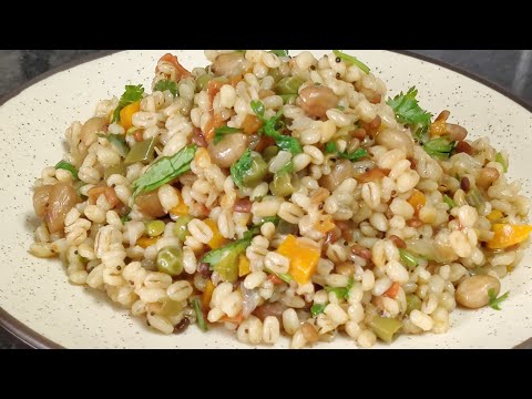 Barley Upma | Barley Upma recipe | how to make barley upma | healthy breakfast recipe | one pot meal