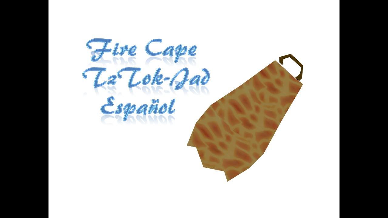 Guía Fire Cape - TzTok-Jad OSRS Español - YouTube