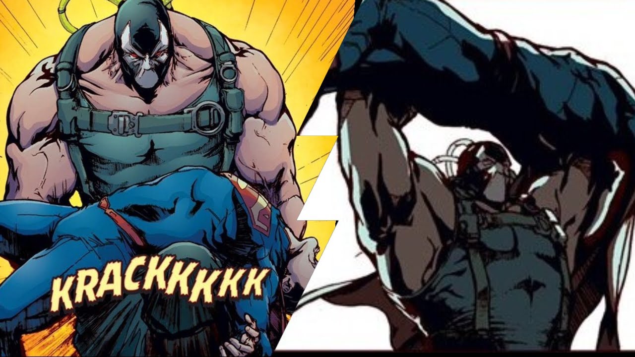 Bane Breaks Superman - YouTube