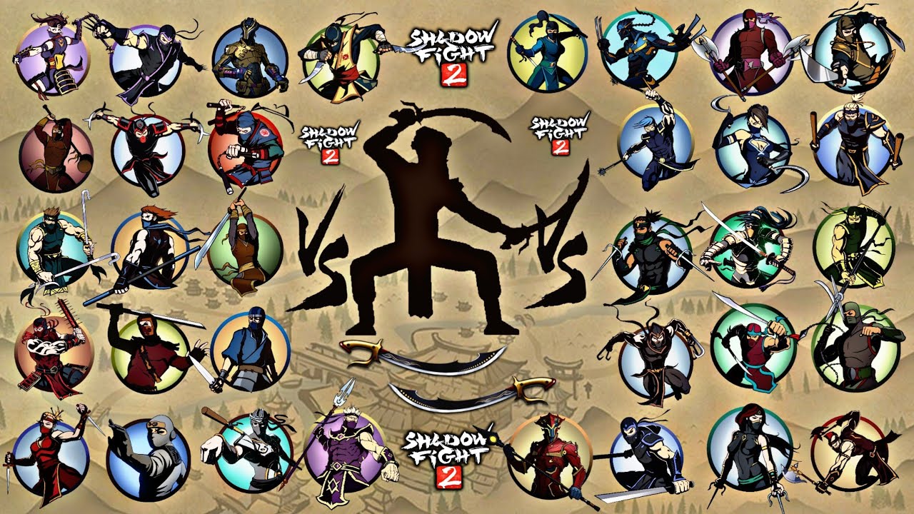 Shadow Fight 2 | Ornamental Sabers vs All Ninjas - YouTube