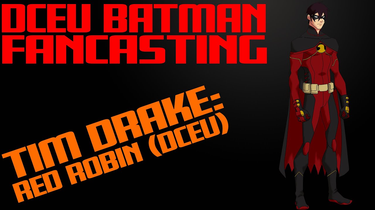 DCEU Bat Family Fancasting #5 Tim Drake / Red Robin - YouTube