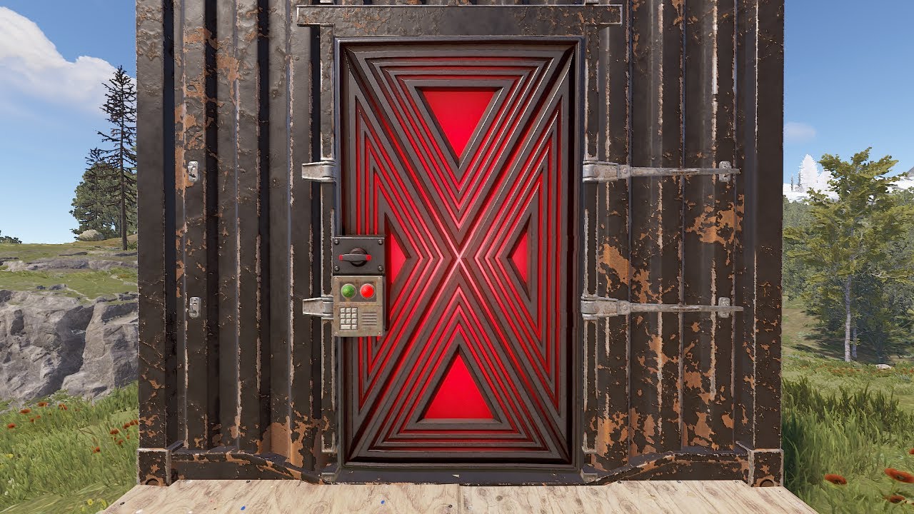 RUST SKIN SPOTLIGHT - Evil Lair Metal Door - 2,35€ - YouTube